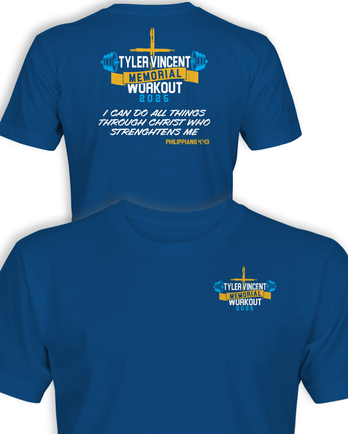 Tyler Vincent Memorial Workout 2025 – Airborne Apparel Co. Custom ...